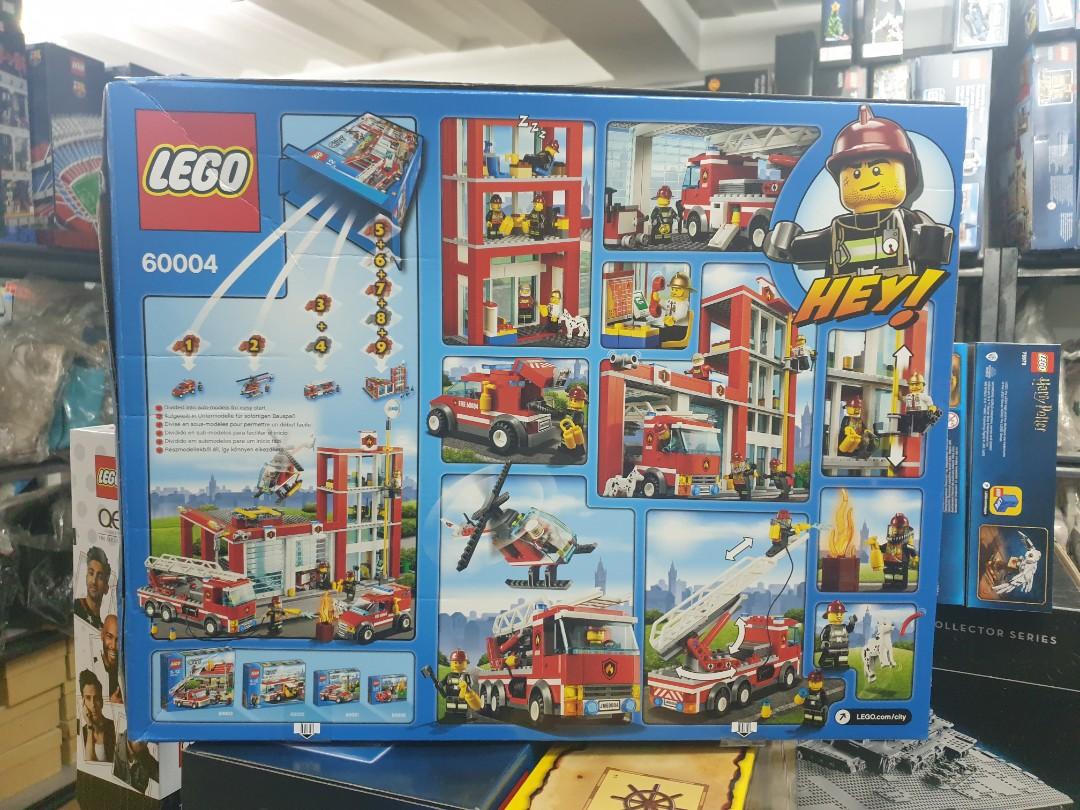 Lego Fire Station 60004, Hobbies & Toys, Toys & Games on Carousell