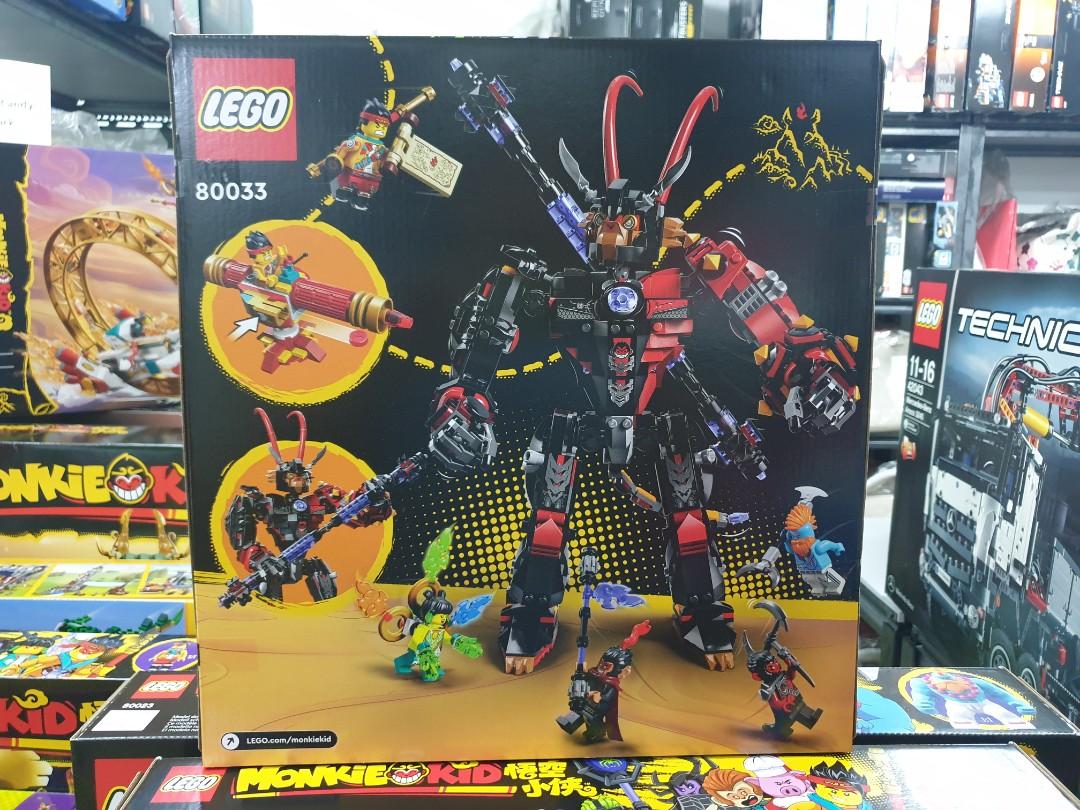 Lego Monkie Kid Evil Macaques Mech 80033, Hobbies & Toys, Toys & Games ...