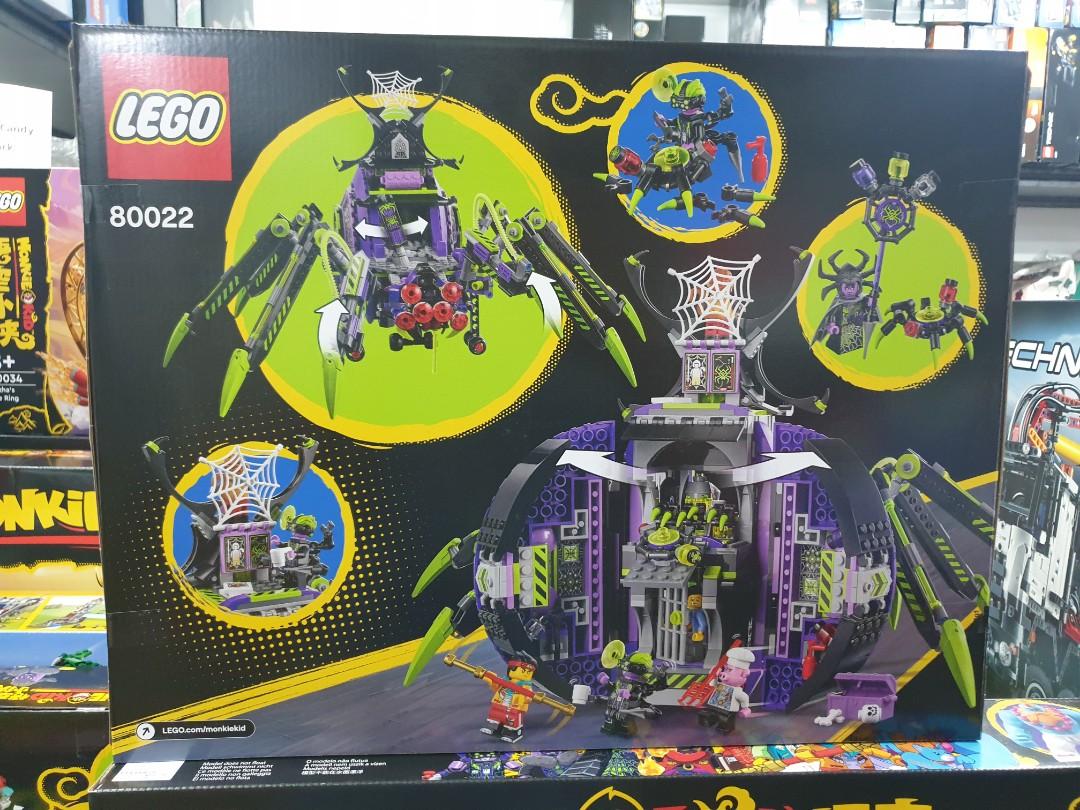 Lego Monkie Kid Spider Queens Arachnoid Base 80022, Hobbies & Toys ...