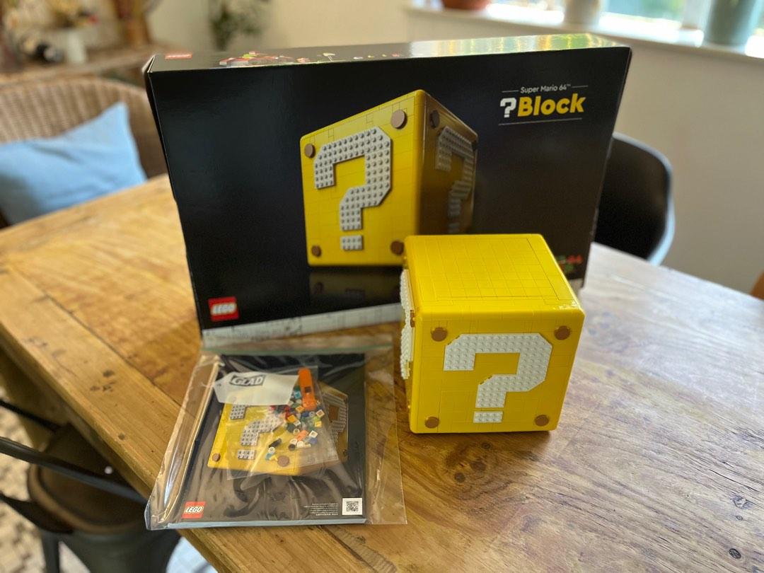 LEGO Super Mario 64 Question Mark Block 71395, Hobbies & Toys, Toys ...