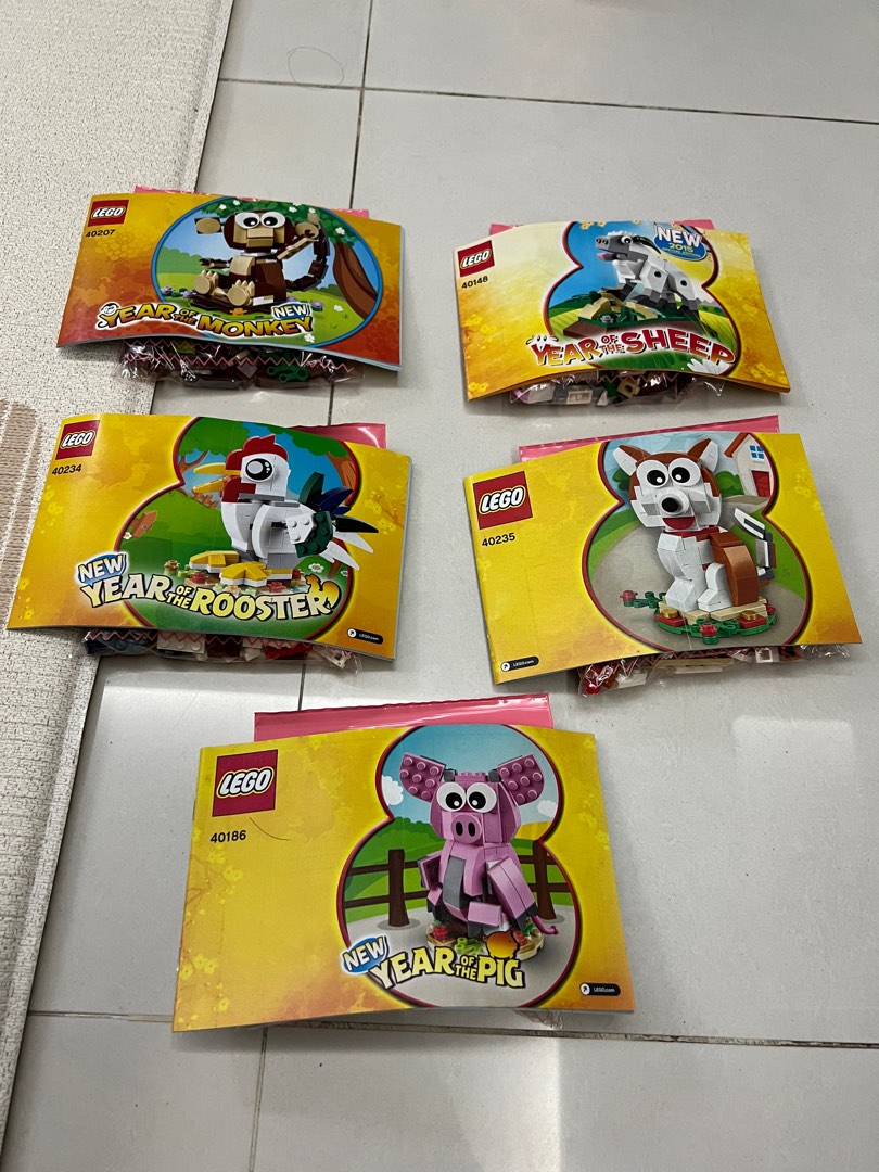 LEGO zodiac sets, Hobbies & Toys, Toys & Games on Carousell