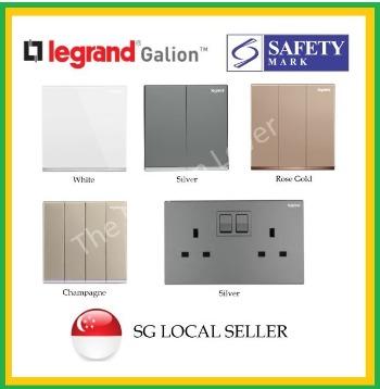 Legrand Galion Switch Socket White/Dark Silver/Rose Gold/Champagne ...