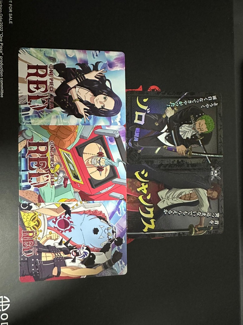 Limited edition One piece red film cards collection, Hobbies & Toys ...