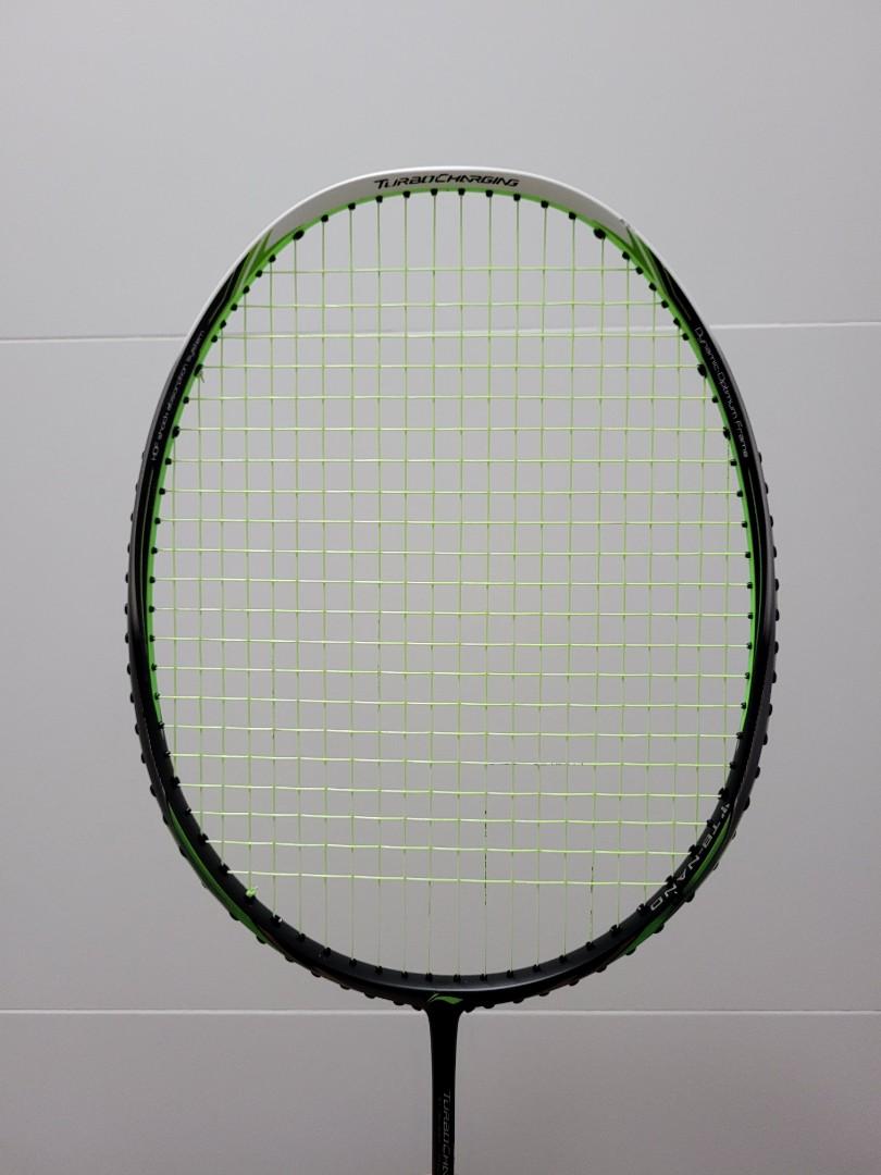 Li-Ning Badminton 2018 Turbo Charging 75I Natsir Light Racket | Black ...