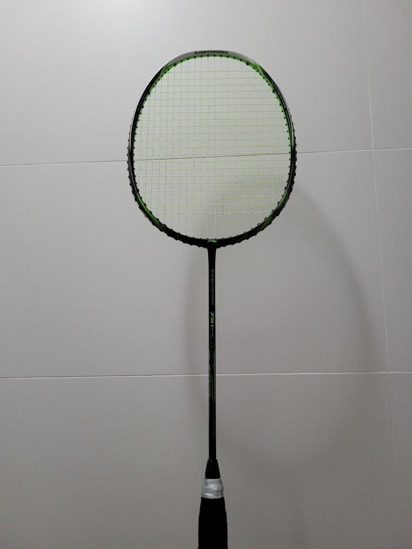 Li-Ning Badminton 2018 Turbo Charging 75I Natsir Light Racket | Black ...