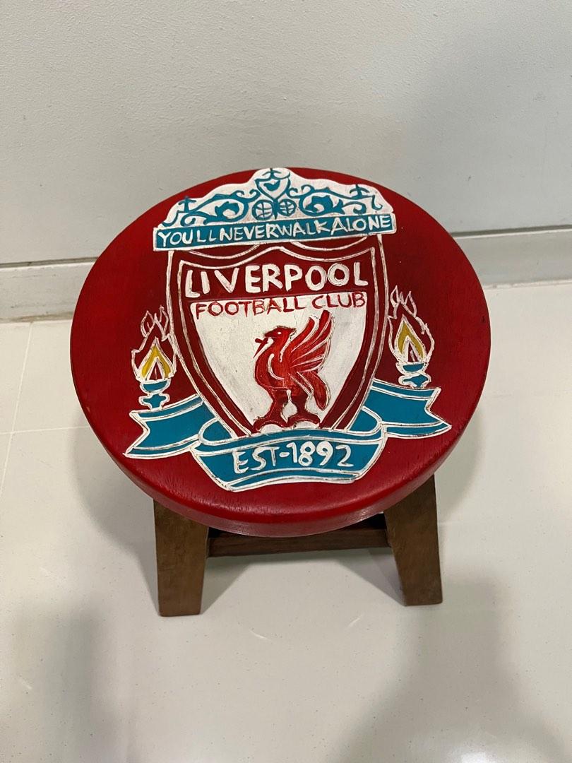 Liverpool FC rare stool, Furniture & Home Living, Furniture, Other Home Furniture on Carousell