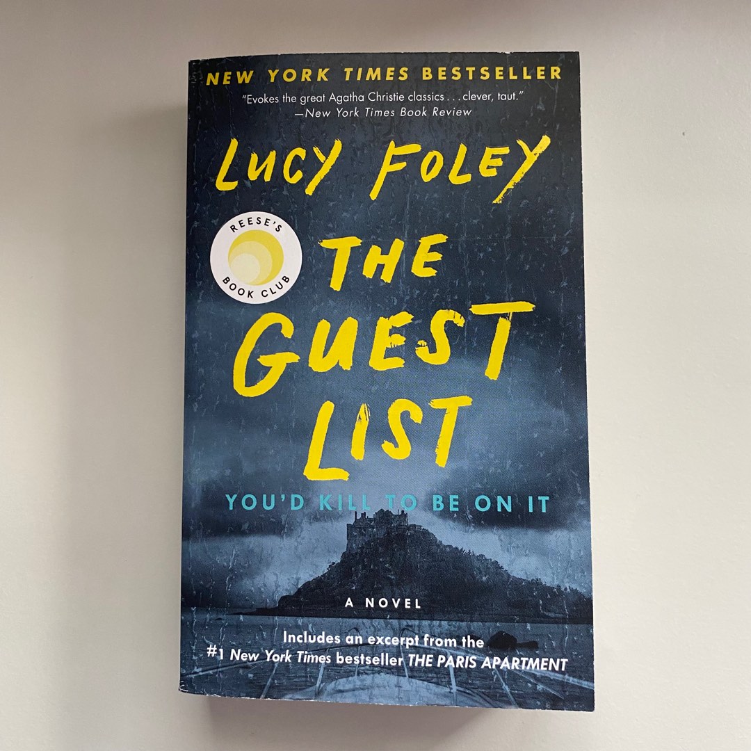 lucy foley the guest list booktok ya fiction book, Hobbies & Toys ...