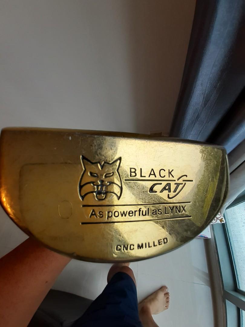 LYNX black cat putter, Sports Equipment, Sports & Games, Golf on Carousell