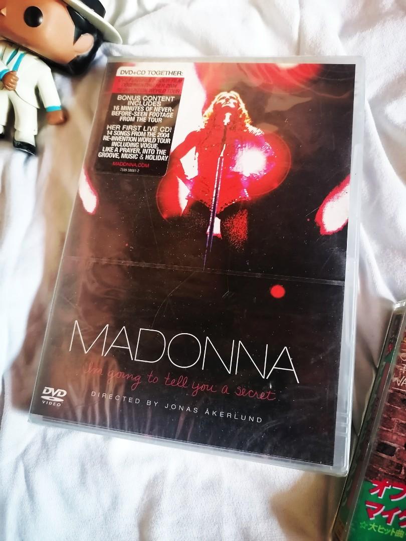 Madonna Im going to tell you a Secret DVD Madonna Live DVD Madonna ...