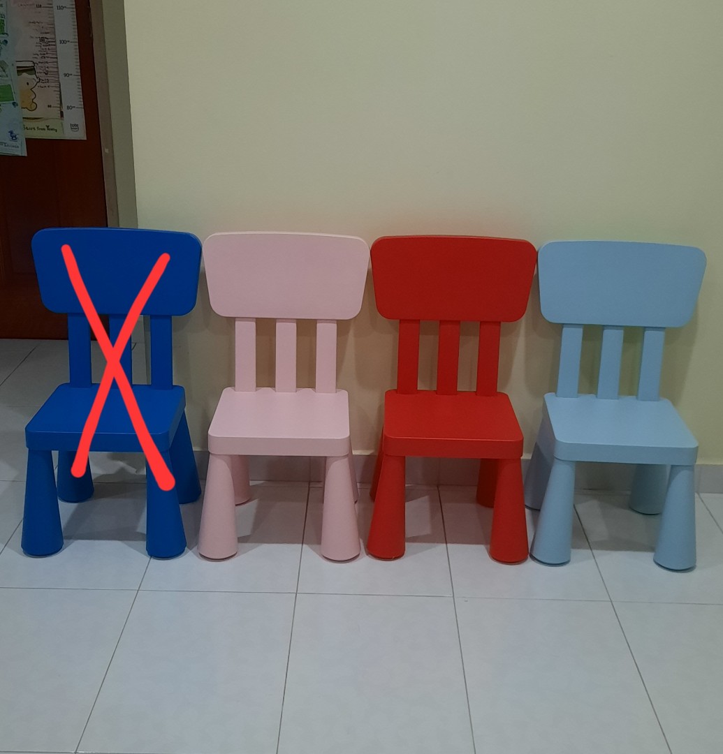 MAMMUT IKEA Chair, Babies & Kids, Baby Nursery & Kids Furniture, Kids ...