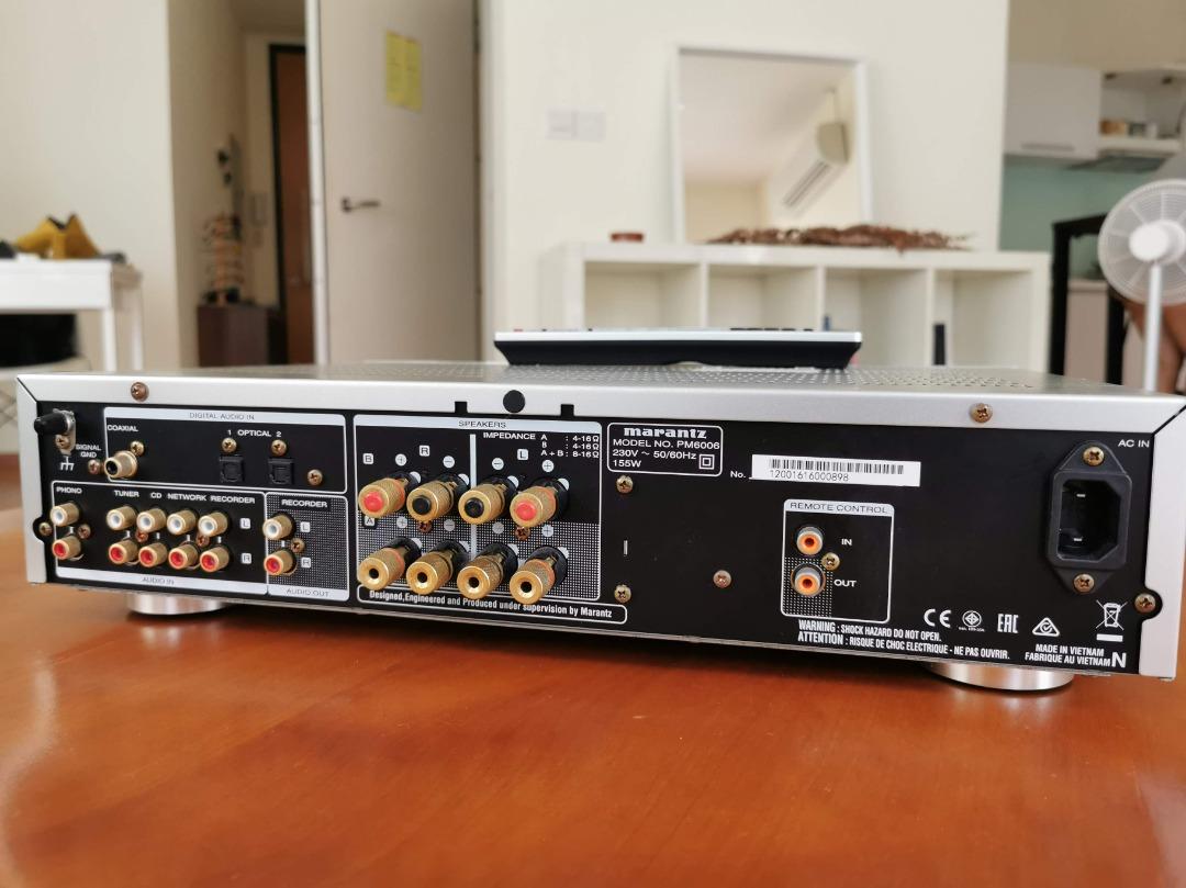 Marantz PM-6006 Stereo Amplifier, Audio, Soundbars, Speakers ...