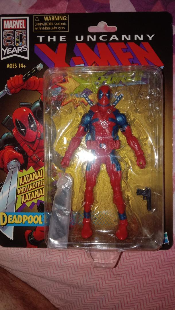 Marvel legends retro deadpool bootleg knock off BIB, Hobbies & Toys ...