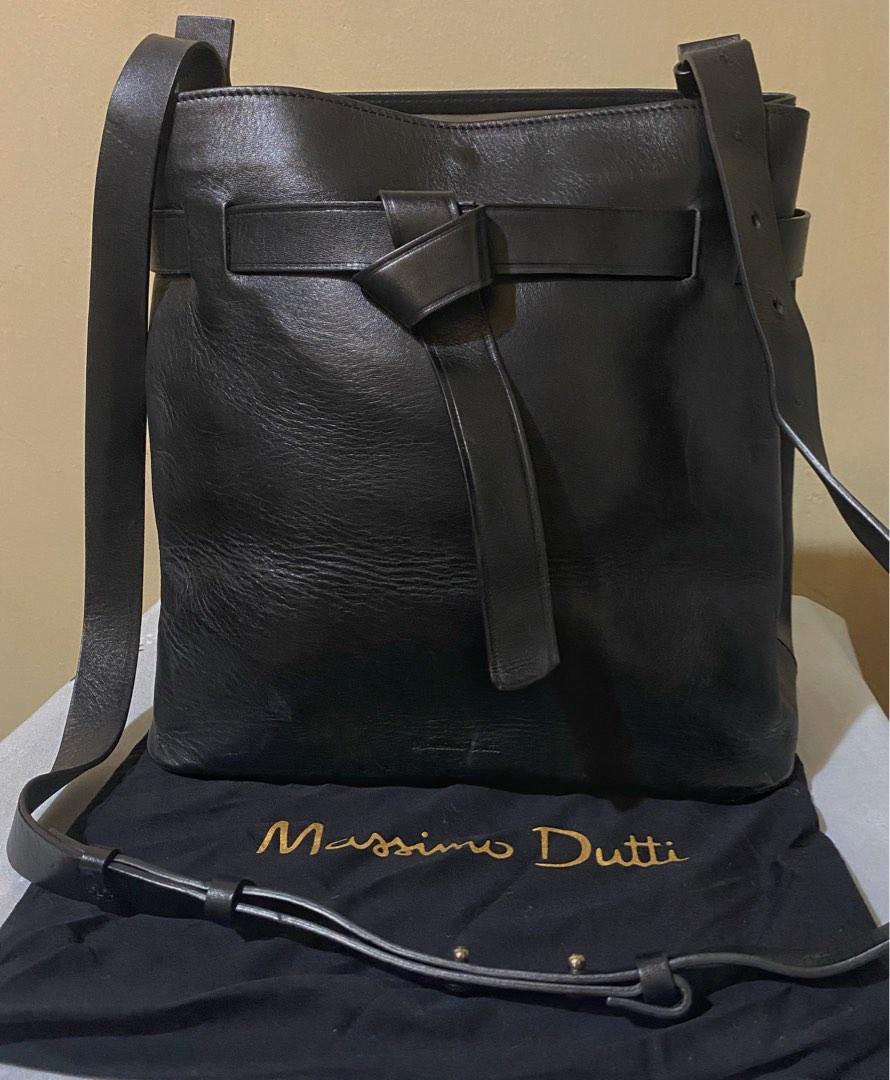 Massimo Dutti Genuine Leather Sling Bag, Luxury, Bags & Wallets on ...