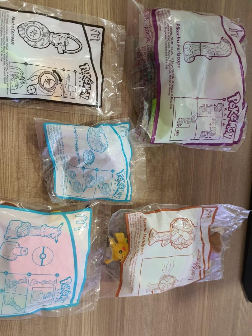 Mcdonald Pokemon Poke Ball, Spinning Flyer, Jump Out Popplio! Water Jet ...