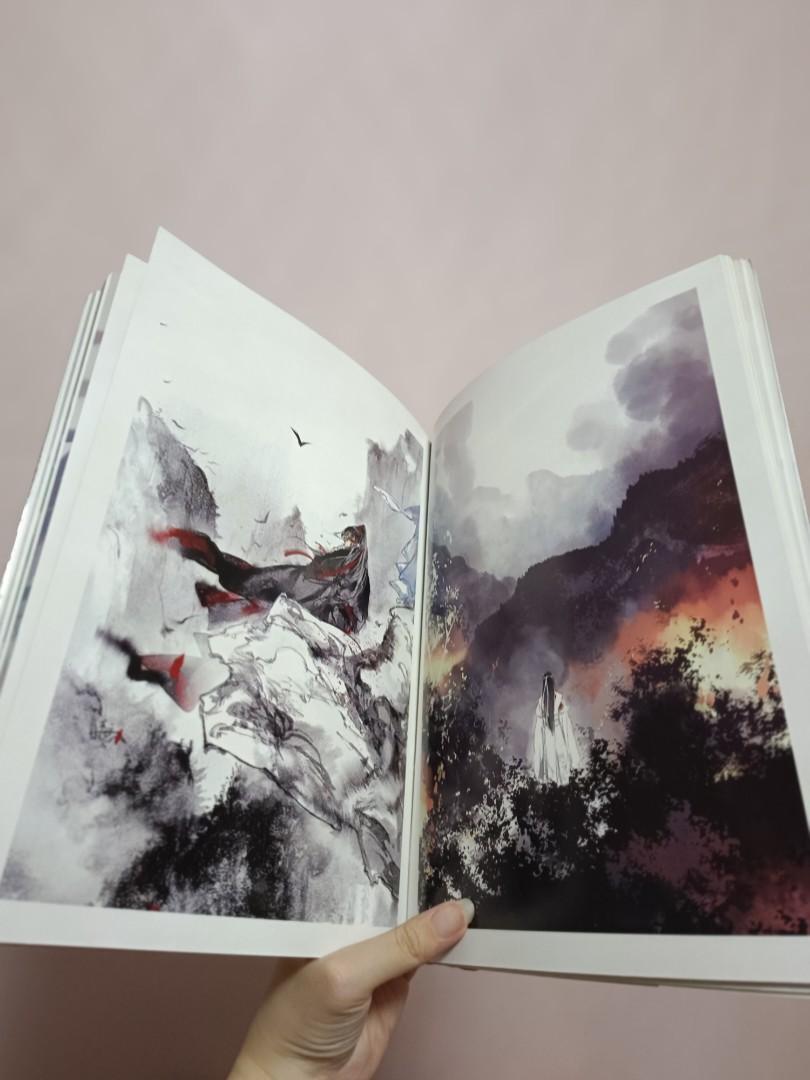 Mdzs mo dao zu shi 魔道祖师 Official and Fanmade Artbooks with Free Gifts ...