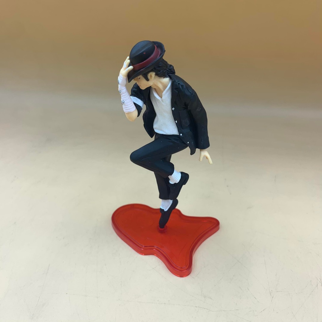 Michael Jackson Toe Stand Mini Figure (stand included) for collection ...