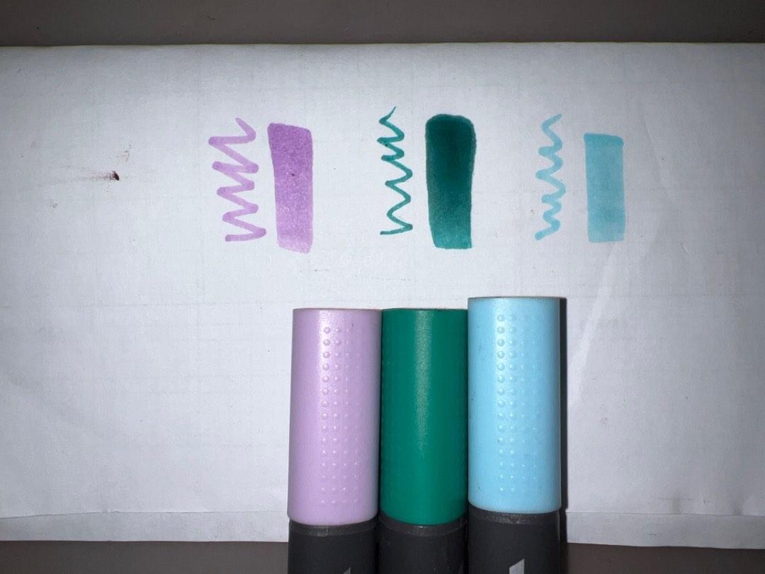 MINISO colour markers - alcoholic based ink, Hobbies & Toys, Stationery ...