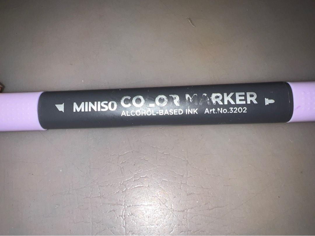 MINISO colour markers - alcoholic based ink, Hobbies & Toys, Stationery ...
