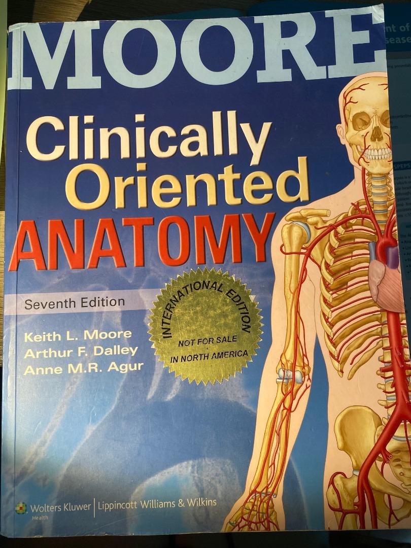 Moore Clinically Oriented Anatomy (7th Edition), Hobbies & Toys, Books ...