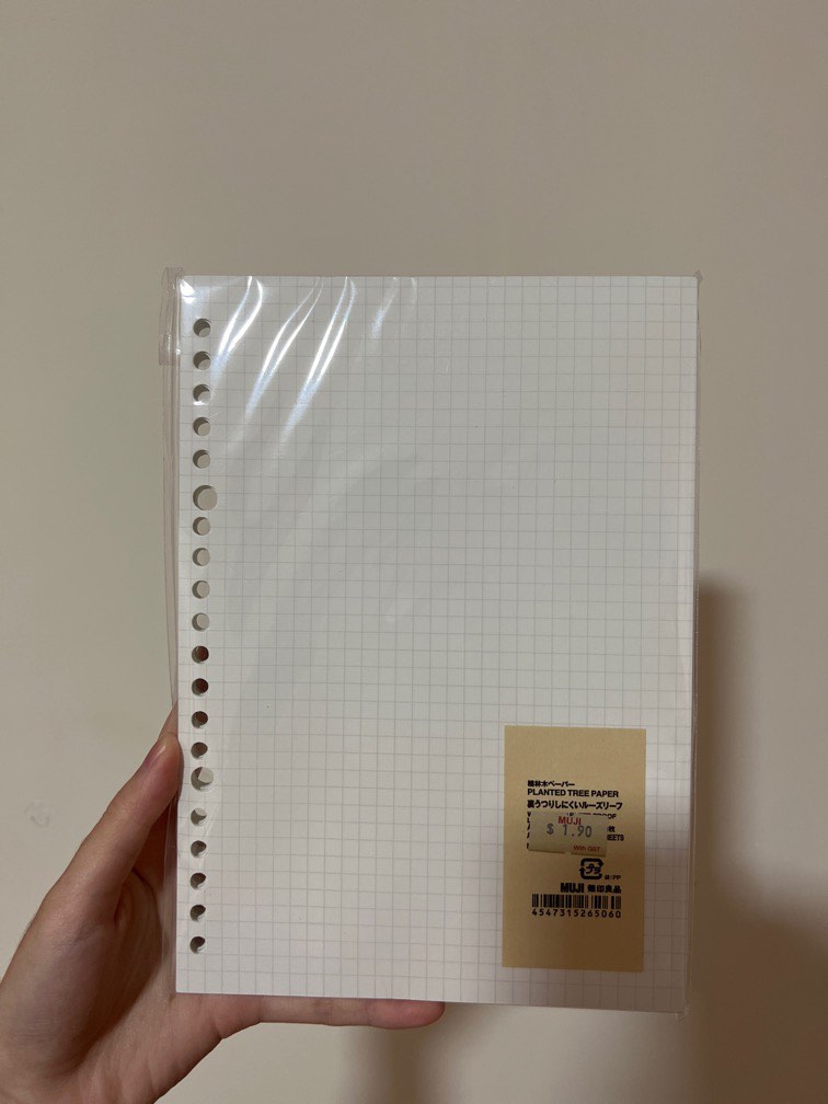Muji A5 square paper, Hobbies & Toys, Stationery & Craft, Stationery ...