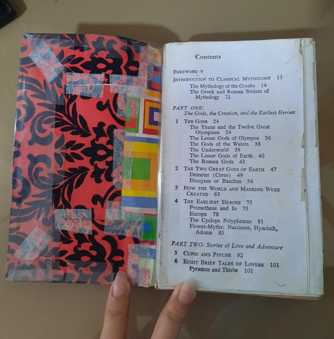 Mythology Book by Edith Hamilton, Hobbies & Toys, Books & Magazines ...