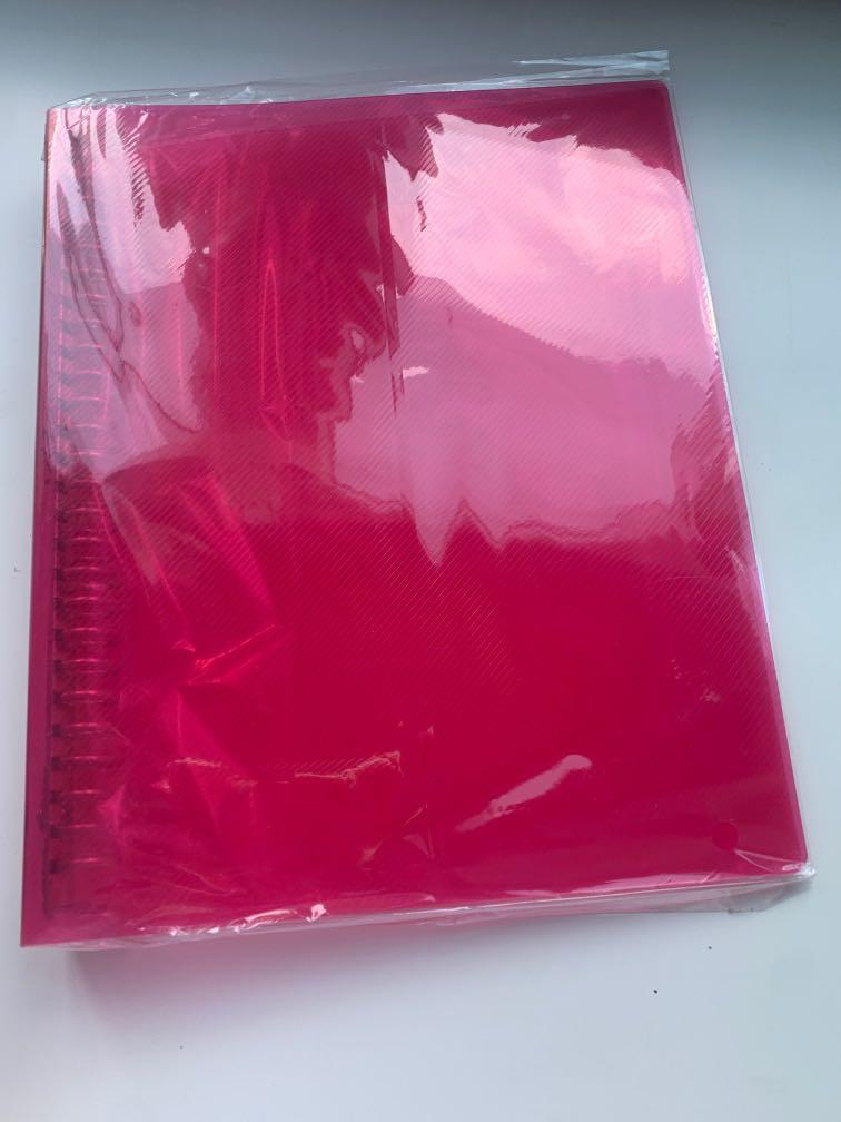 NEW Pink b5 notebook filler with free mechanical pencils, Hobbies ...