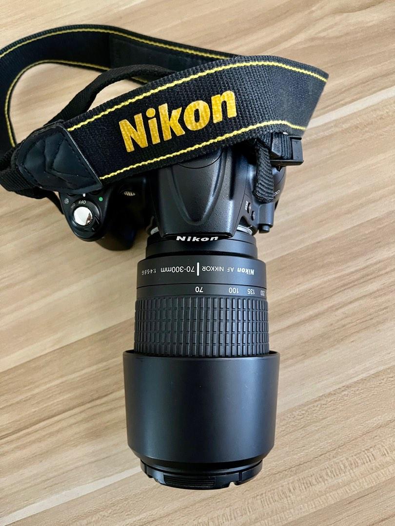 Nikon DSLR D5000 + 70-300mm lens + 18-55mm lens, Photography, Cameras ...