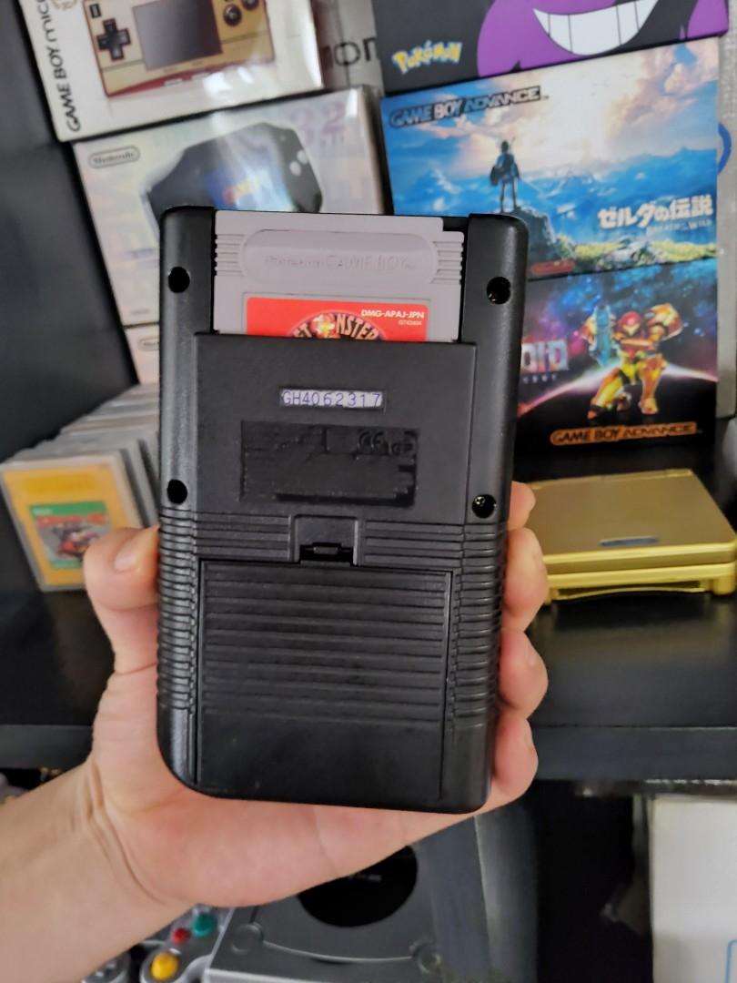 Nintendo Gameboy DMG-01 Original (Black), Video Gaming, Video Game ...
