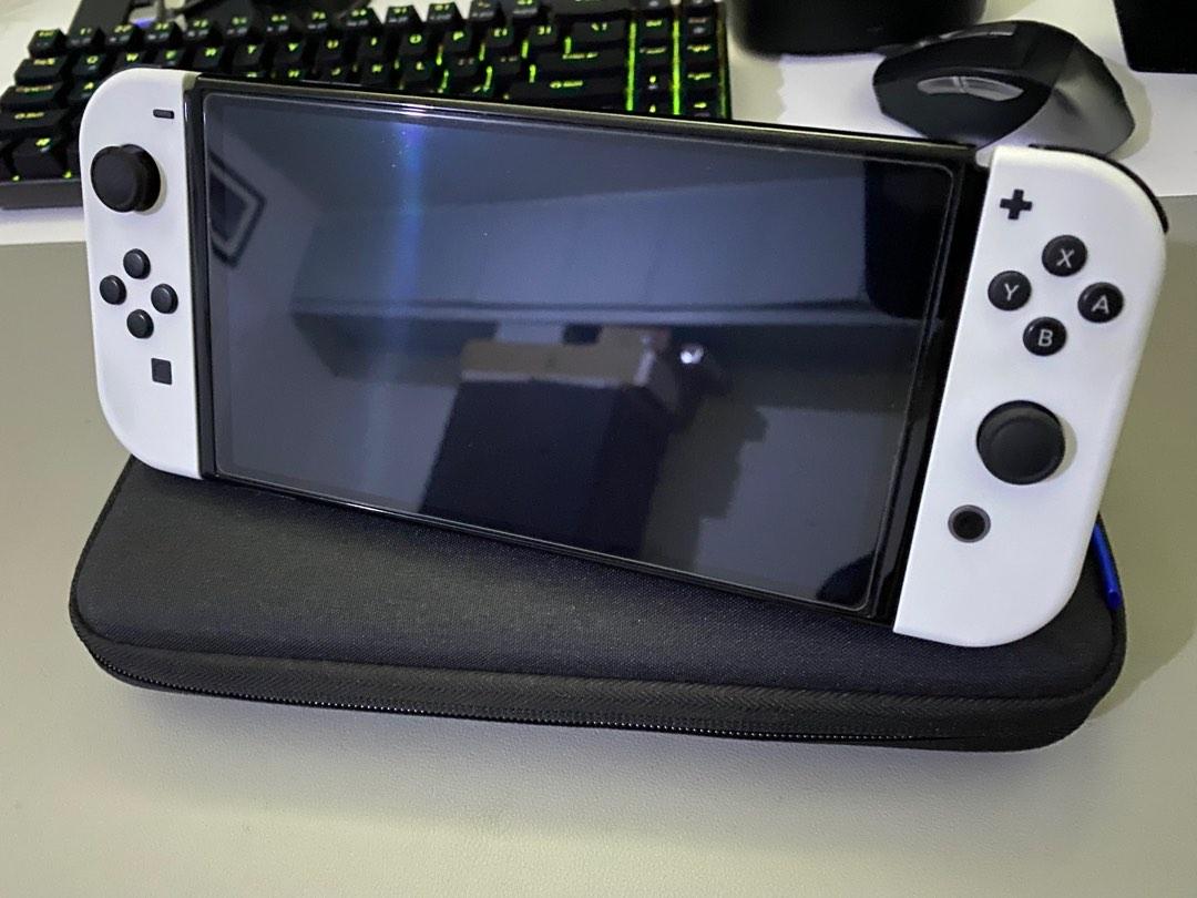 Nintendo Switch Oled Model White Video Gaming Video Game Consoles