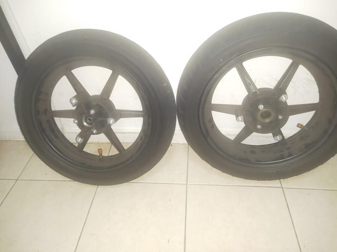 Nmax V2 RCB SP811 Rims, Motorcycles, Motorcycle Accessories on Carousell