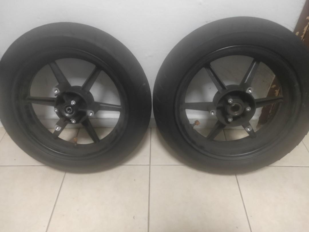Nmax V2 RCB SP811 Rims, Motorcycles, Motorcycle Accessories on Carousell