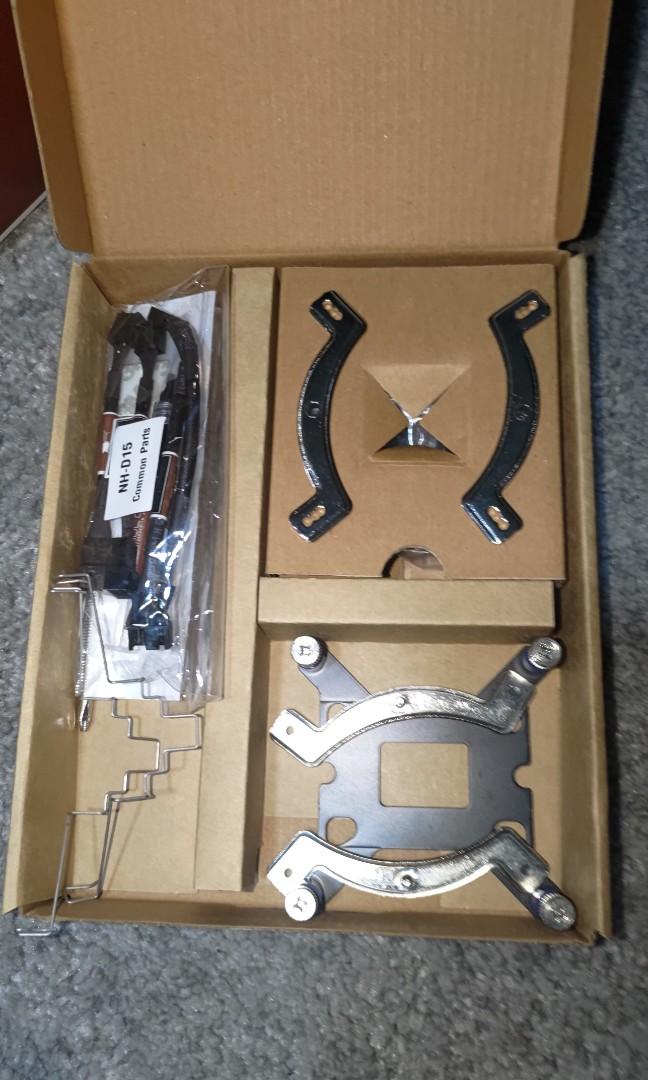 Noctua NH-D15 (with LGA 1700 kit) cpu cooler, Computers & Tech, Parts ...