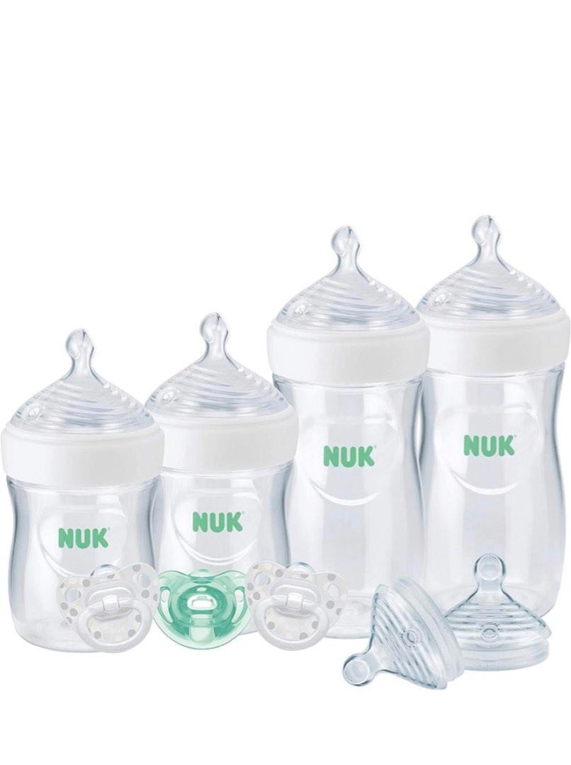 NUK simply natural milk bottle and pacifier, Babies & Kids, Nursing ...