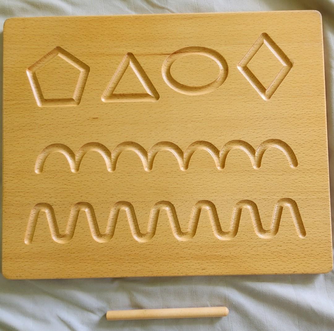 Number and Alphabet Tracing Board, Hobbies & Toys, Toys & Games on ...