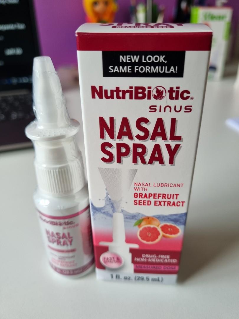 NutriBiotic, Nasal Spray, 1 fl oz (29.5 ml) Sinus Care, Health ...