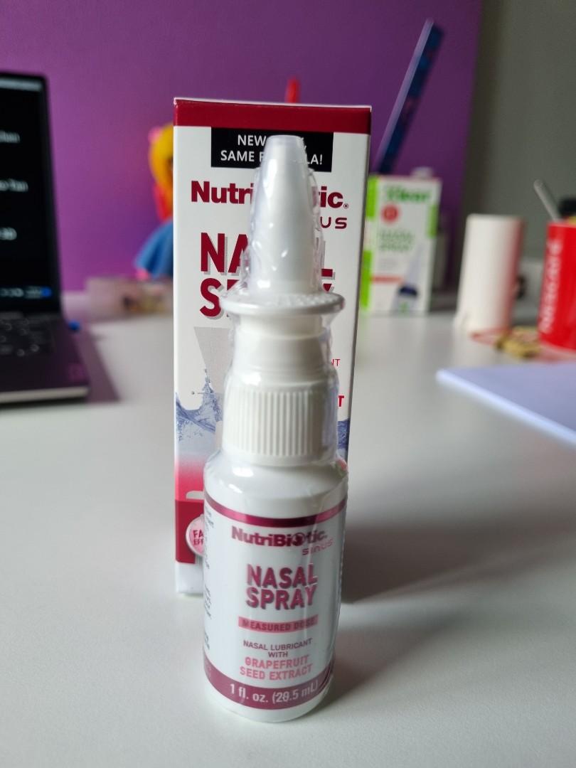 NutriBiotic, Nasal Spray, 1 fl oz (29.5 ml) Sinus Care, Health ...