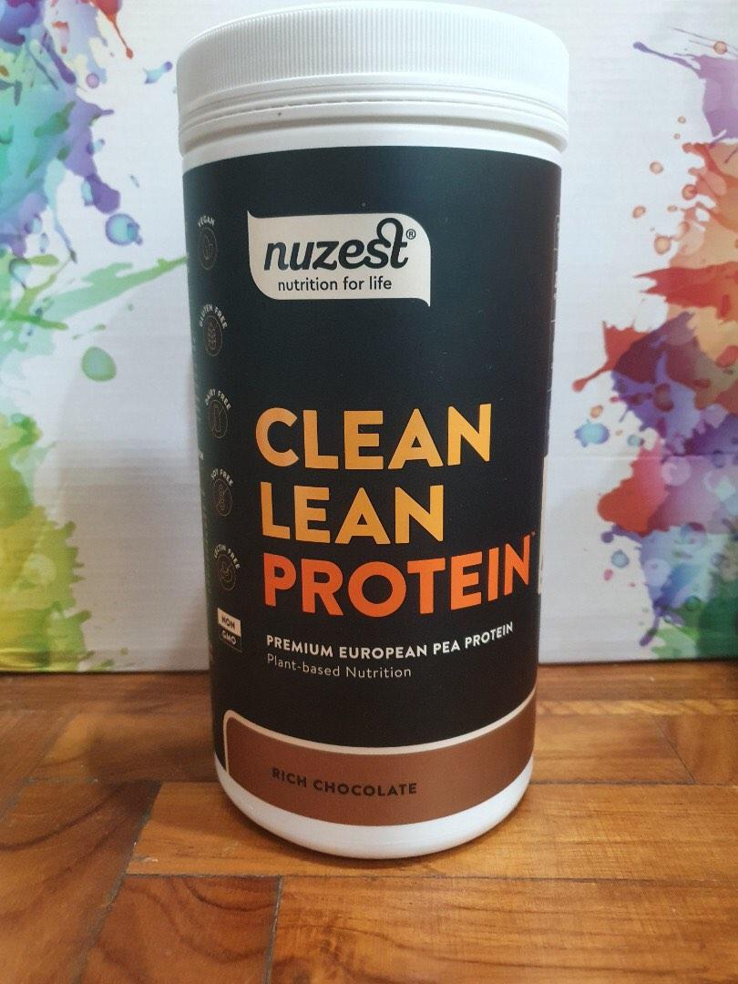 NUZEST Clean Lean Protein Vegan Protein Powder, Health & Nutrition ...