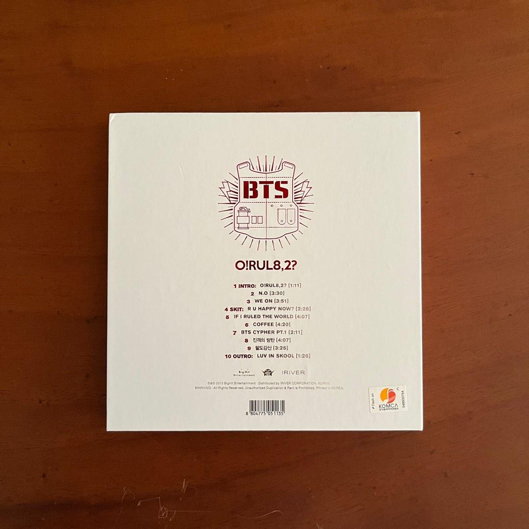 O! RUL8,2? Mini Album BTS on hand, Hobbies & Toys, Memorabilia ...