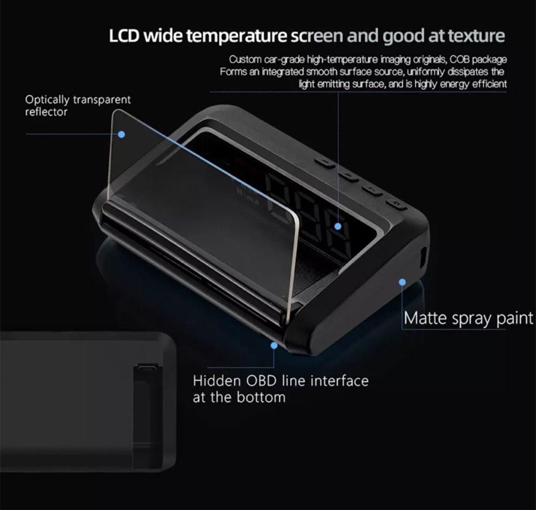 OBD II Heads up display, Car Accessories, Accessories on Carousell