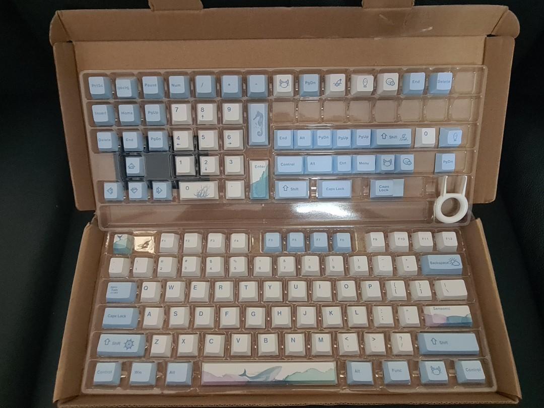 Ocean Wave PBT Keycap Set (OEM), Computers & Tech, Parts & Accessories, Computer Keyboard on ...