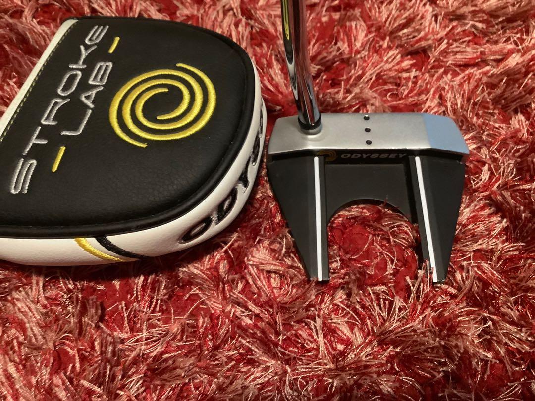 Odyssey Stroke lab 7 Fang Seven Callaway w cover hardly used Putter 34 ...