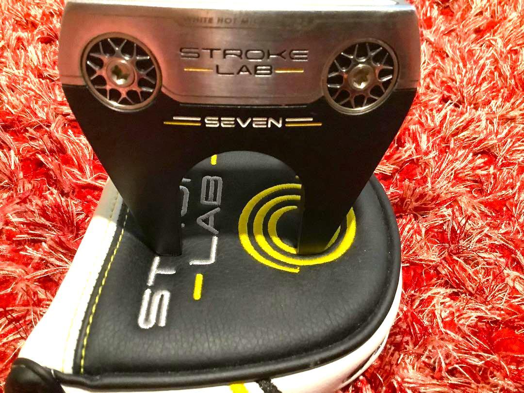 Odyssey Stroke lab 7 Fang Seven Callaway w cover hardly used Putter 34 ...
