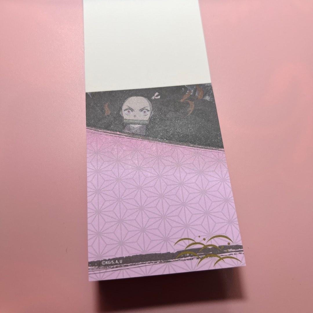 Official Demon Slayer: Kimetsu no Yaiba Nezuko Mini Notepad 8.8 x 6.3cm ...