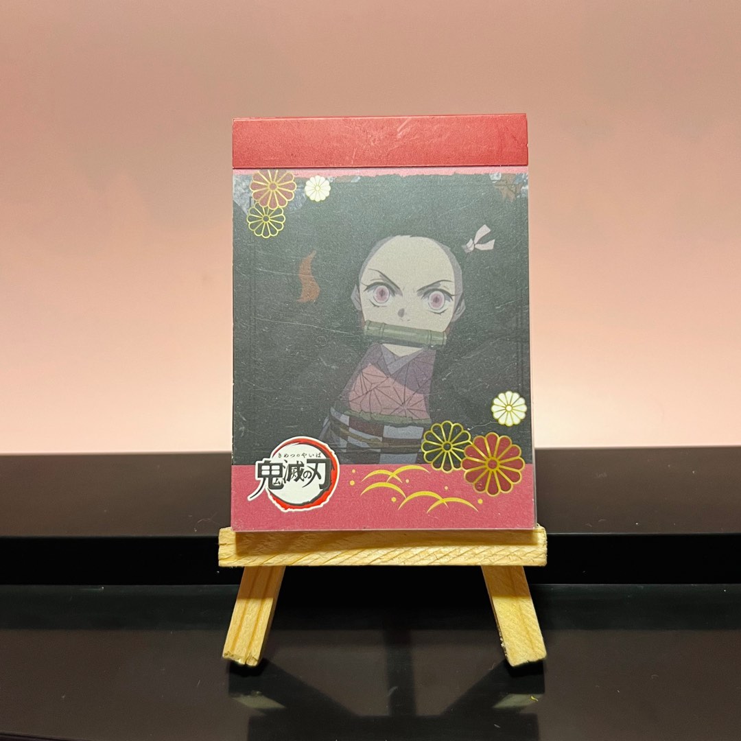 Official Demon Slayer: Kimetsu no Yaiba Nezuko Mini Notepad 8.8 x 6.3cm ...