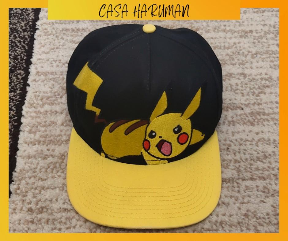 Official Nintendo Pokemon Pikachu Yellow Cap, Men's Fashion, Watches ...