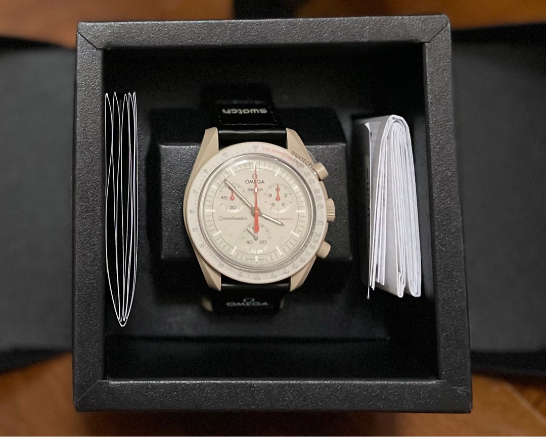 Omega X Swatch - Jupiter (Brand new), Luxury, Watches on Carousell