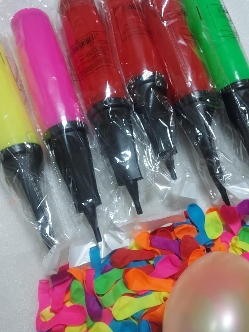 [Balloon and pump set] One set of balloon pump with one packet of >30 ...