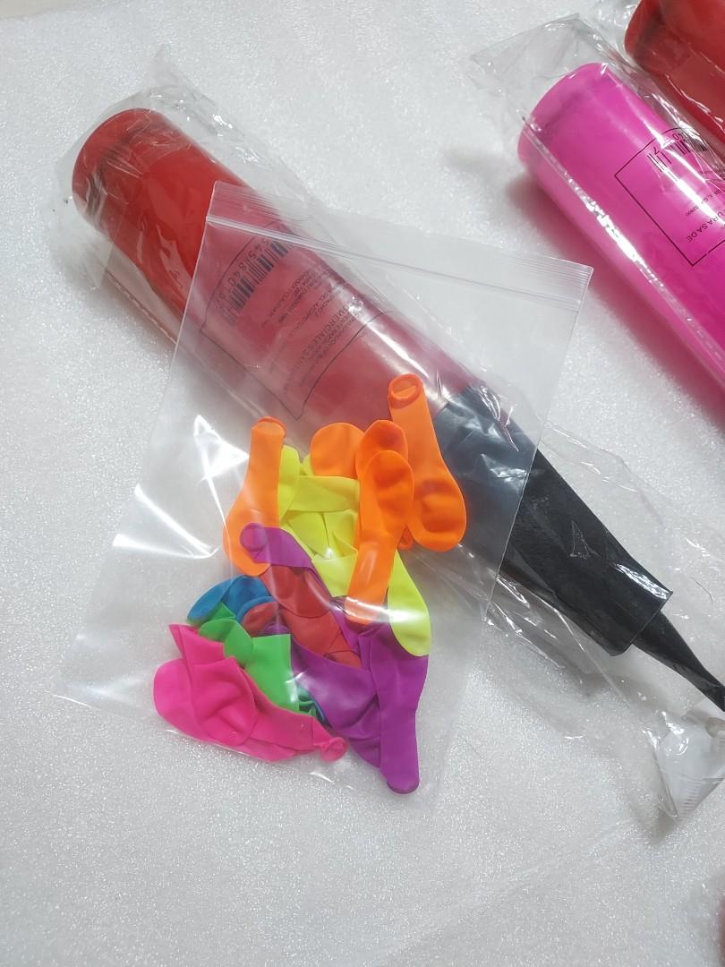 [Balloon and pump set] One set of balloon pump with one packet of >30 ...