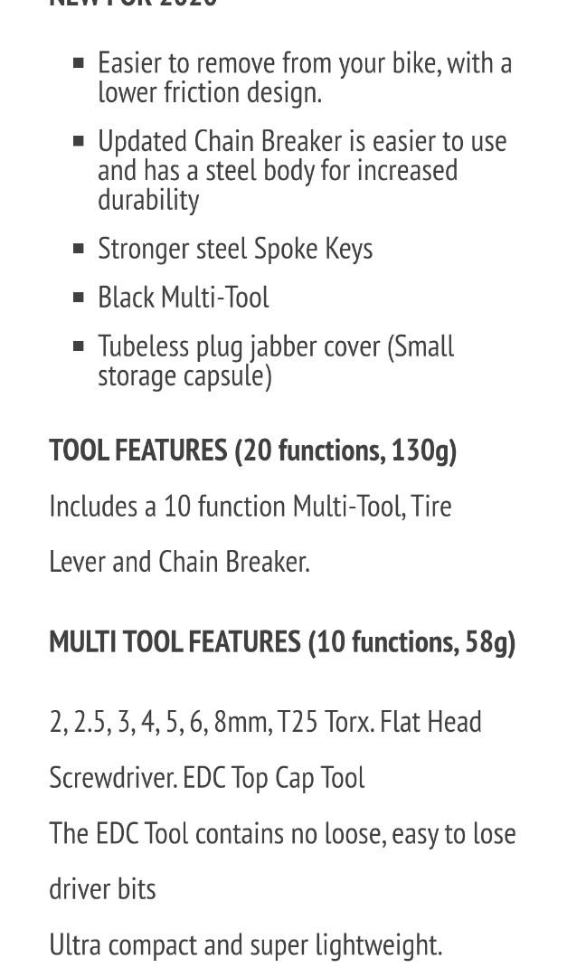 Oneup edc tool v2 with threadless bolt carrier, Sports Equipment ...