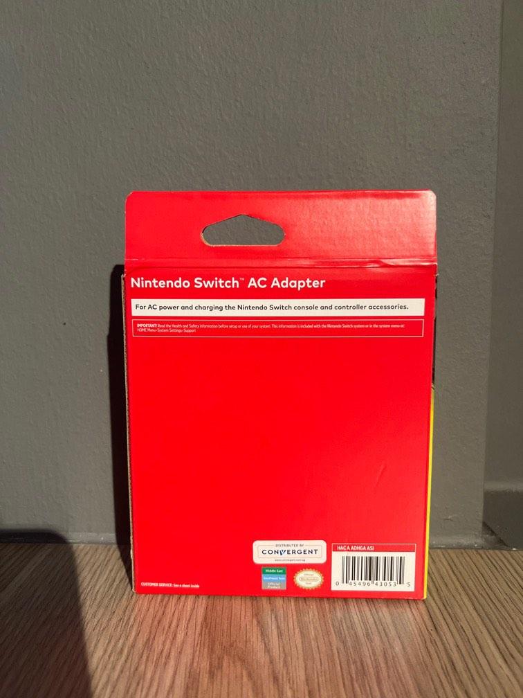 Original Nintendo Switch AC Adapter, Computers & Tech, Parts ...